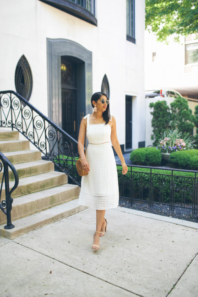 The Perfect White Summer Dress Styled Two Ways | Lows to Luxe