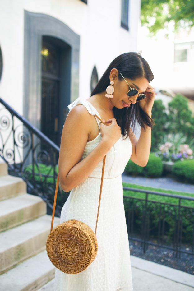 The Perfect White Summer Dress Styled Two Ways | Lows to Luxe